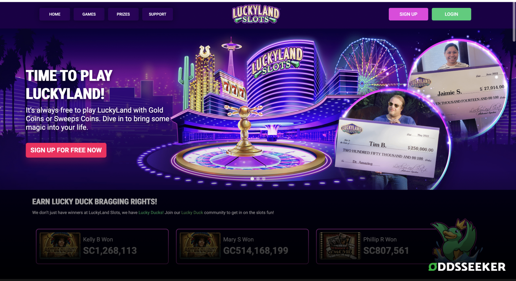 Luckyland Slots | Get 10 FREE Sweeps Coins