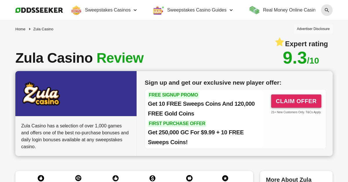 Zula Casino Review 2025 & Our Verdict: Is It Legit?